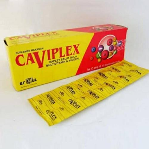Jual Caviplex Tablet Multivitamin dan Mineral - Box @10 Strip - Kota ...