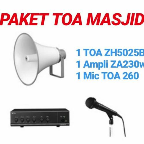Jual Paket Toa Masjid 01 - Kota Bekasi - Manto Elektronik | Tokopedia