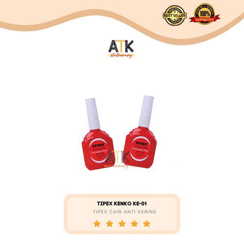 Jual Tipex Kenko Cair Botol Merah Ke01 atk - Jakarta Utara ...