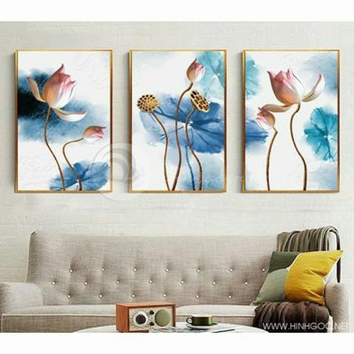 Jual hiasan dinding | lukisan kanvas | lukisan bunga | design interior ...