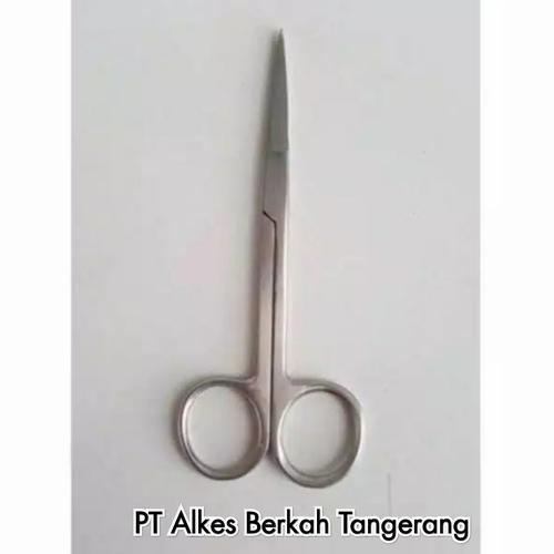 Jual gunting iris lurus 11 cm/gunting jaringan - lurus 11cm - Kota ...