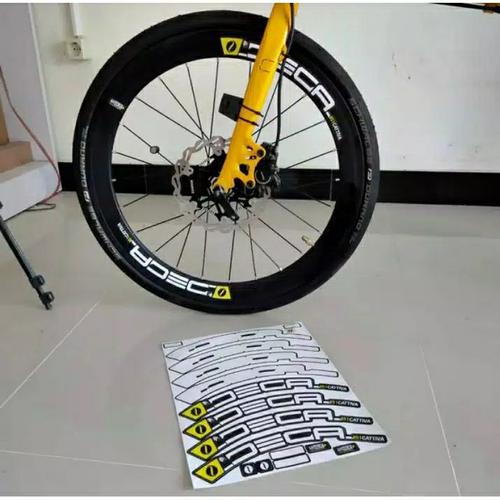 Jual Decal Sticker VELG / RIM WHEELSET SELI / sepeda lipat RING 20 INCH ...