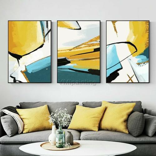 Jual lukisan abstrak modern - tanpa frame - Kab. Bandung - Lord ...