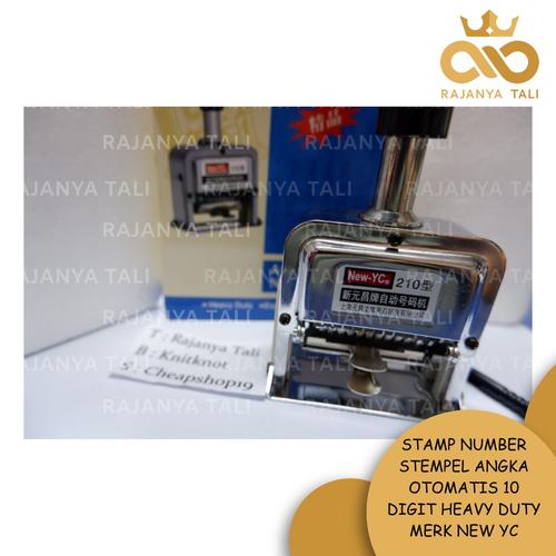 Jual STAMP NUMBER STEMPEL ANGKA OTOMATIS 10 DIGIT HEAVY DUTY MERK NEW ...
