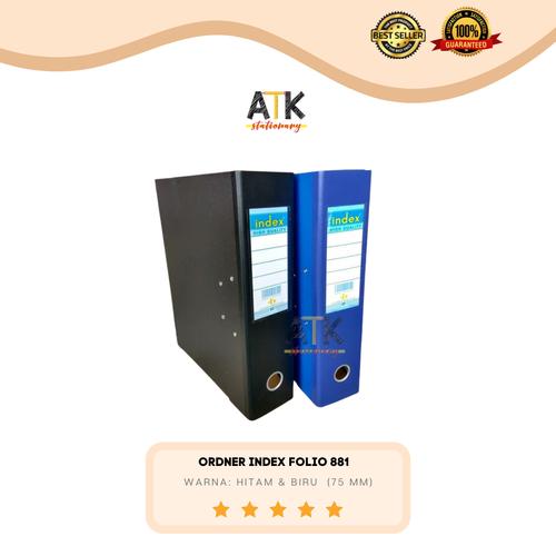 Jual Ordner Index 881 Folio Hitam/ Biru atk - Hitam - Jakarta Utara ...