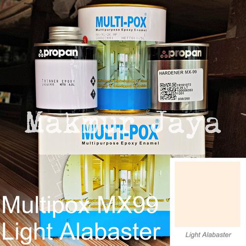Jual Multipox MX99 Light Alabaster Propan Cat Epoxy 1L MX-99 - Jakarta ...