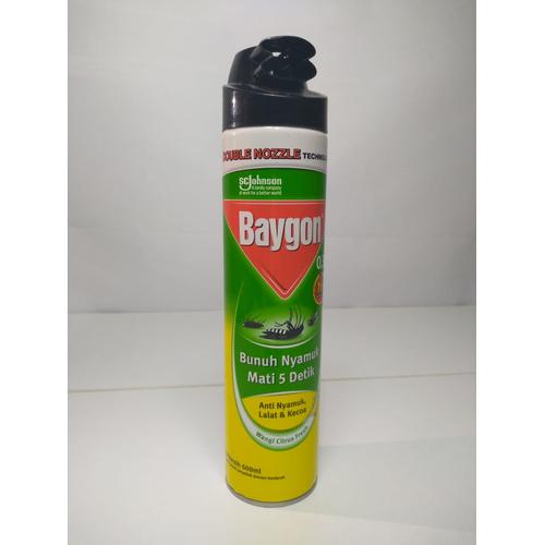 Jual Baygon Citrus Fresh Double Nozzle 600 ml - Kota Bandung - Joy ...