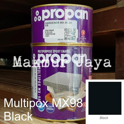 Jual Propan Multipox MX-98 Black Hitam Cat Epoxy 1Kg MX98 - Jakarta ...