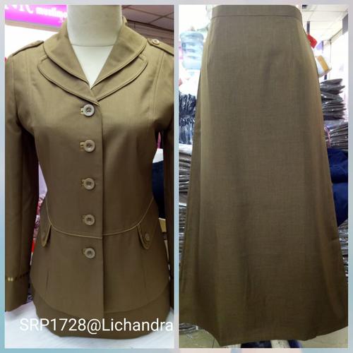 Jual seragam pemda pns model baru blazer lichandra original seragam ...