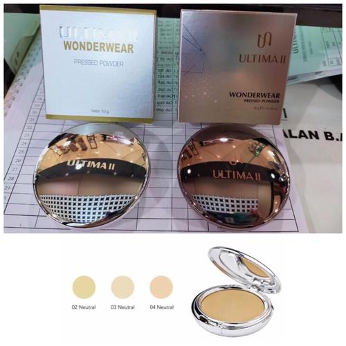 Jual Ultima II Wonderwear pressed powder/ bedak padat ultima - 02 ...