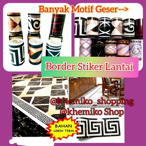Jual WALLPAPER BORDER STIKER LANTAI STICKER DINDING GRANIT KERAMIK ...