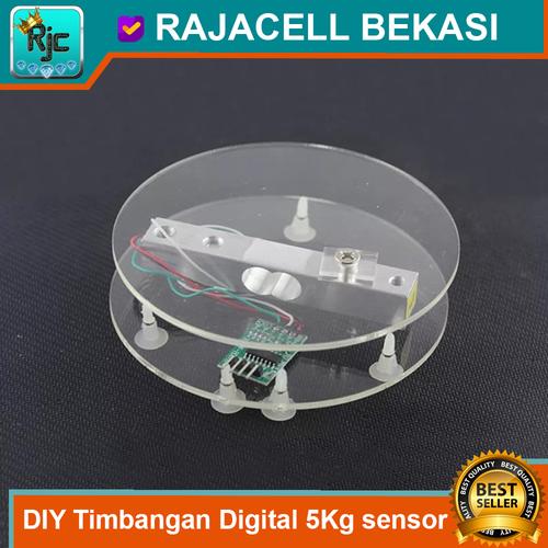 Jual DIY Timbangan Digital 5Kg sensor berat loadcell untuk project ...