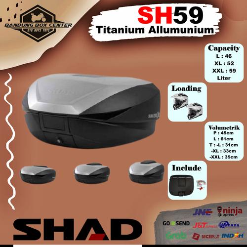 Jual Box Motor Box Shad Box Touring SH59 X Expandable Box Shad SH 59 ...