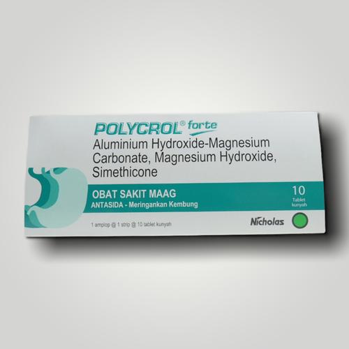 Jual Polycrol Forte 10 Tablet Meringankan Asam Lambung Obat maag ...