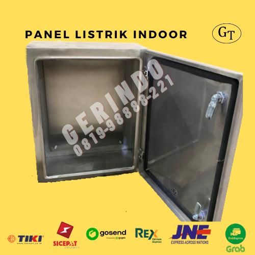Jual Box Panel Listrik 500x400x300mm 50x40x30cm Stainless SUS304 1.5mm ...