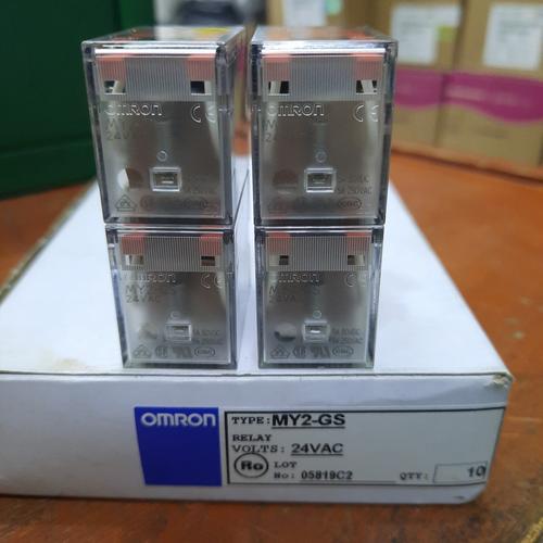 Jual Relay MY2-GS OMRON 24VAC - Kota Bandung - Delta Electrik | Tokopedia