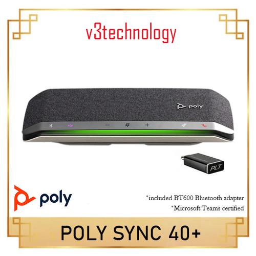 Promo Poly SYNC 40+ with BT600 Bluetooth Adapter - Bluetooth ...