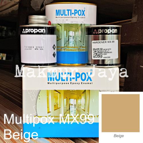 Jual Propan Multipox MX-99 Cat Epoxy 1L Beige Cream - Jakarta Pusat ...