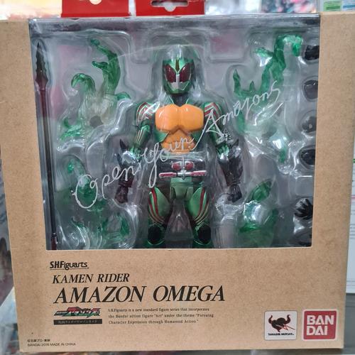 Jual SHF Kamen Rider Amazon Omega Amazon.co.jp Limited With Fire Effect ...