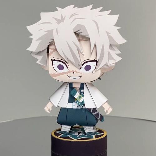 Jual Chibi Sanemi Shinazugawa Kimetsu No Yaiba Demon Slayer Papercraft ...