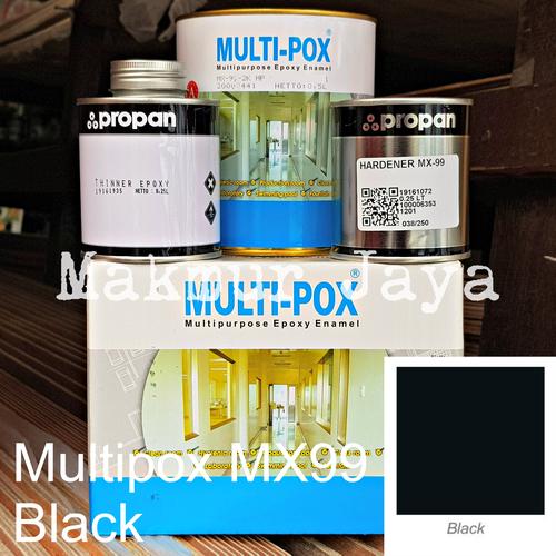 Jual Propan Multipox MX-99 Cat Epoxy 1L Black Hitam - Jakarta Pusat ...