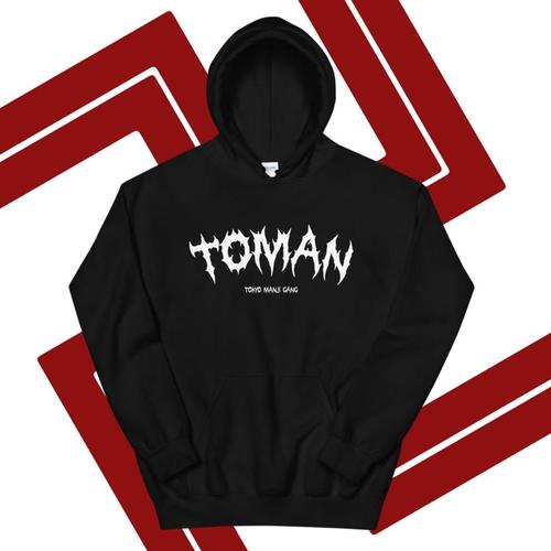 Jual Hoodie Toman Typo Anime Manga Tokyo Revengers Manga Premium - XXL ...