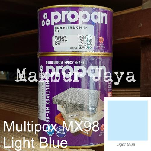 Jual Multipox MX98 Light Blue Biru Propan Cat Epoxy 1Kg MX-98 - Jakarta ...