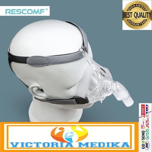 Jual MASKER RESCOMF CPAP/BIPAP/FULL FACE (PHILIPS/RESMED/WEINMEN/DLL ...