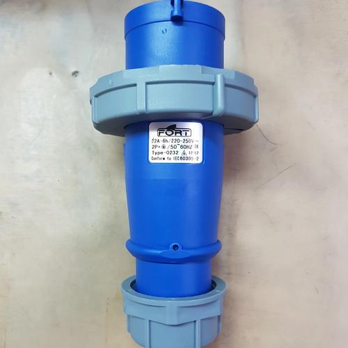 Jual Fort Steker Industrial 3 Pin 32A IP67 FT-0232 / Plug Genset 3P 32 ...