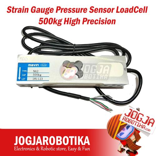 Jual Strain Gauge Pressure Sensor Loadcell Load Cell 500kg High ...