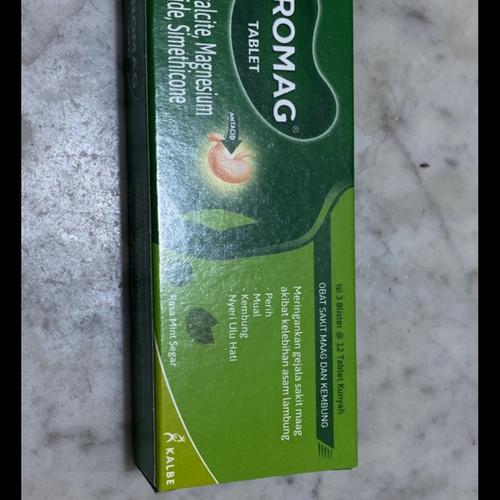 Jual promag tablet per box isi 30tablet kemasan baru untu sakit maag l ...
