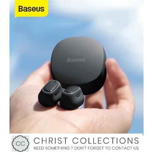 Promo BASEUS TRUE WIRELESS BLUETOOTH EARPHONE MINI EARBUDS HEADSET TWS ...