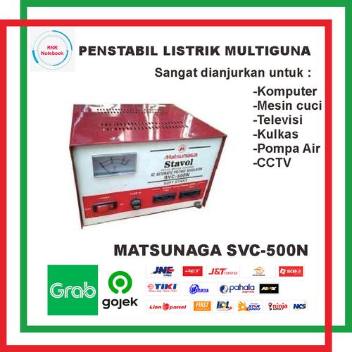 Jual STABILIZER MATSUNAGA 500watt STAVOLT SVC 500N - Kota Bandung - KEV ...