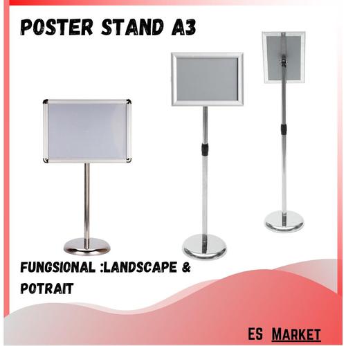 Jual Standing Poster / poster stand a3 - Rangka Saja - Kota Tangerang ...