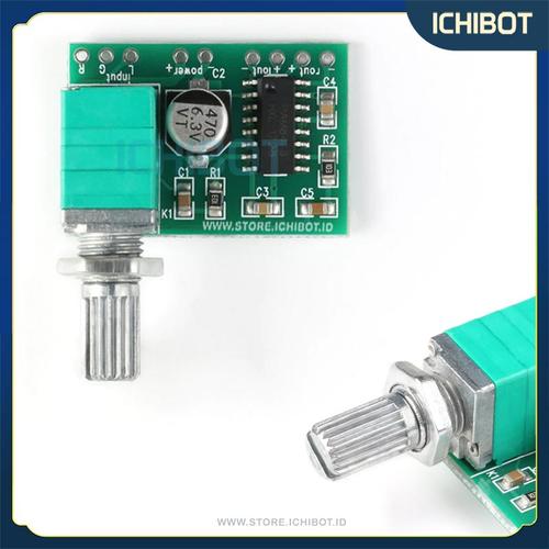 Jual Modul PAM8403 Mini 5V Digital Power Amplifier with Potentiometer ...