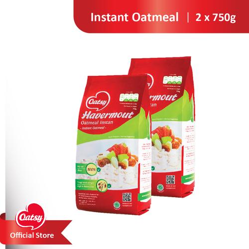 Promo OATSY Oatmeal Instant 750g (Double Pack) - Jakarta Barat - Oatsy ...