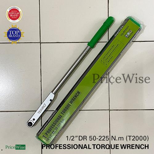 Jual Professional Torque Wrench 50-225 Nm T2000 Tekiro / Kunci Torsi T ...