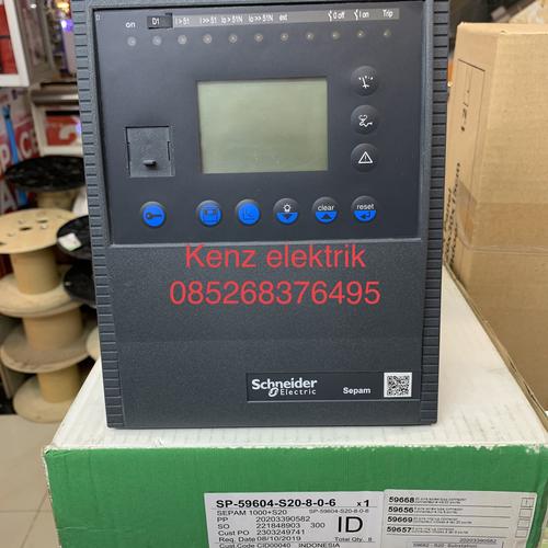 Jual Sepam S20 sepams20 sp-59607-s20-8-0-6 schneider - Jakarta Pusat ...