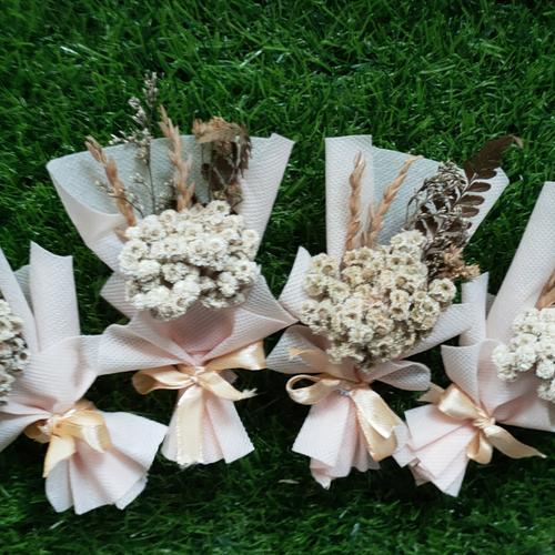 Jual mini buket bunga kering/dried flower (ukuran 14-16cm) - Hitam ...