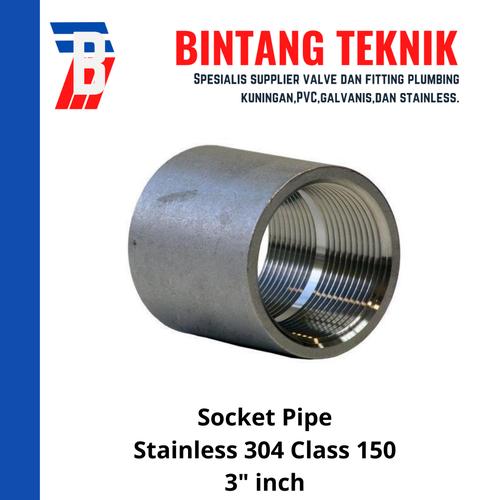 Jual Socket 3" inch Stainless (SUS) 304 #150 - Jakarta Barat - Tk ...
