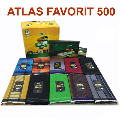 Jual Sarung Atlas Favorite 500 dan Atlas Milenial - AF Warna Random ...
