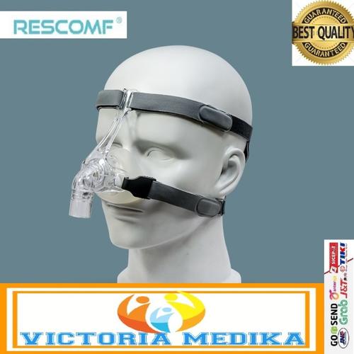 Jual MASKER RESCOMF CPAP/BIPAP TYPE NASAL (PHILIPS/RESMED/WEINMEN/DLL ...