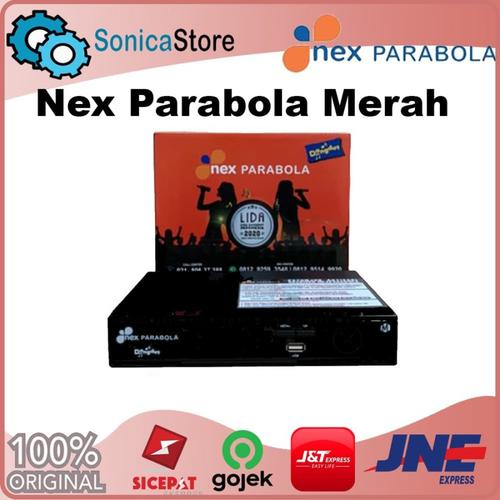 Jual Receiver TV Nex Parabola Merah hybrid kuband & Cband - Jakarta ...