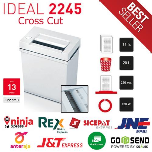 Jual Mesin Penghancur Kertas - Paper Shredder IDEAL 2245 CC murah ...