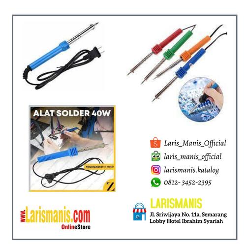 Jual ALAT SOLDER SOLDERING ALAT PATRI LISTRIK 40 WATT SOLDERING IRON ...