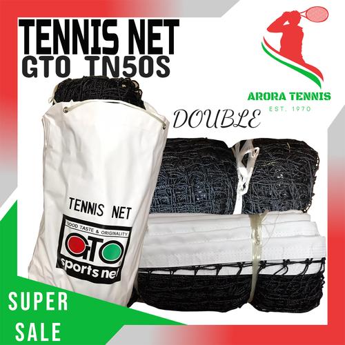 Jual (ORIGINAL) TENNIS TENIS NET GTO TN50Super Double Top Sling Baja ...