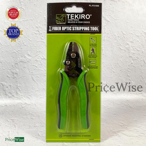 Jual Tang Potong Kabel Fiber Optik Tekiro / Fiber Optic Stripping Tool ...