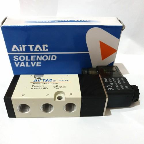 Jual AIRTAC SOLENOID VALVE 4M 310-08 DC24/AC220 - VOLTACE DC 24 - Jakarta Barat - Hydraulic ...
