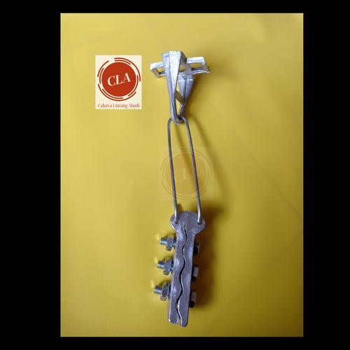 Jual Anchoring baut 3 / Strain Clamp baut 3 /Anchoring buaya 3 baut ...