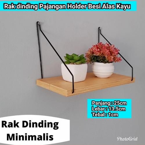 Jual Rak dinding Rak kayu ambalan Tatakan hiasan bunga tatakan bunga di ...